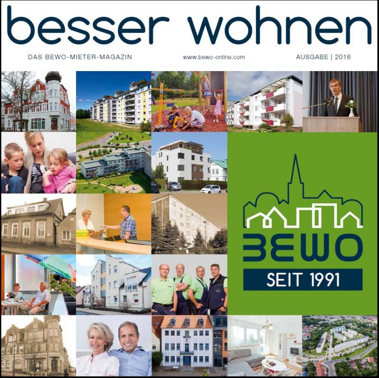 Deckblatt_2016 - BEWO - Besser wohnen